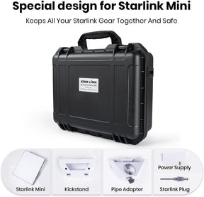 Starlink Mini Carrying Hard Case with Precision Cut Foam for Accessori ...