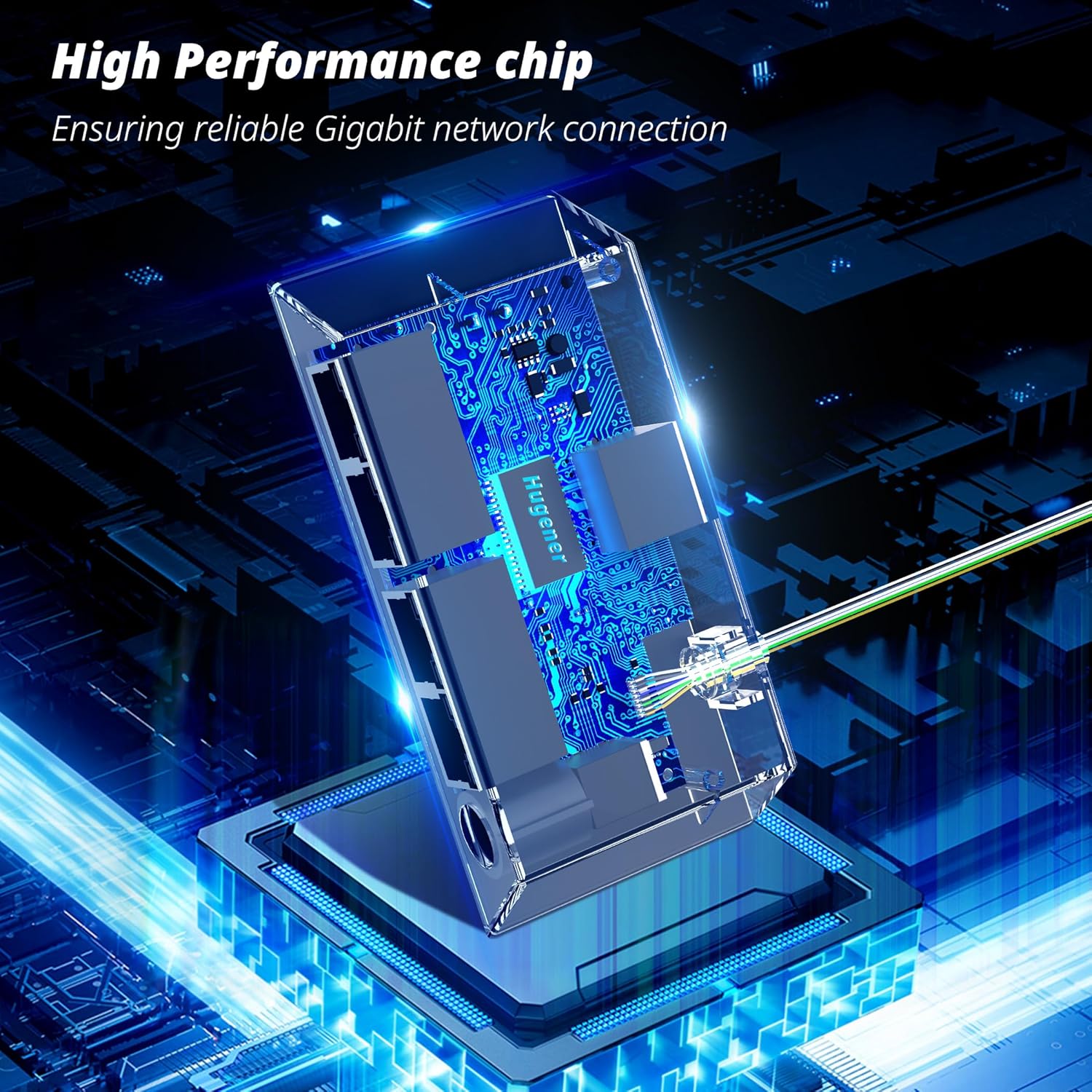 Starlink Mini/Gen3 Ethernet Adapter with 4 RJ45 Ports – XTAR-LINK