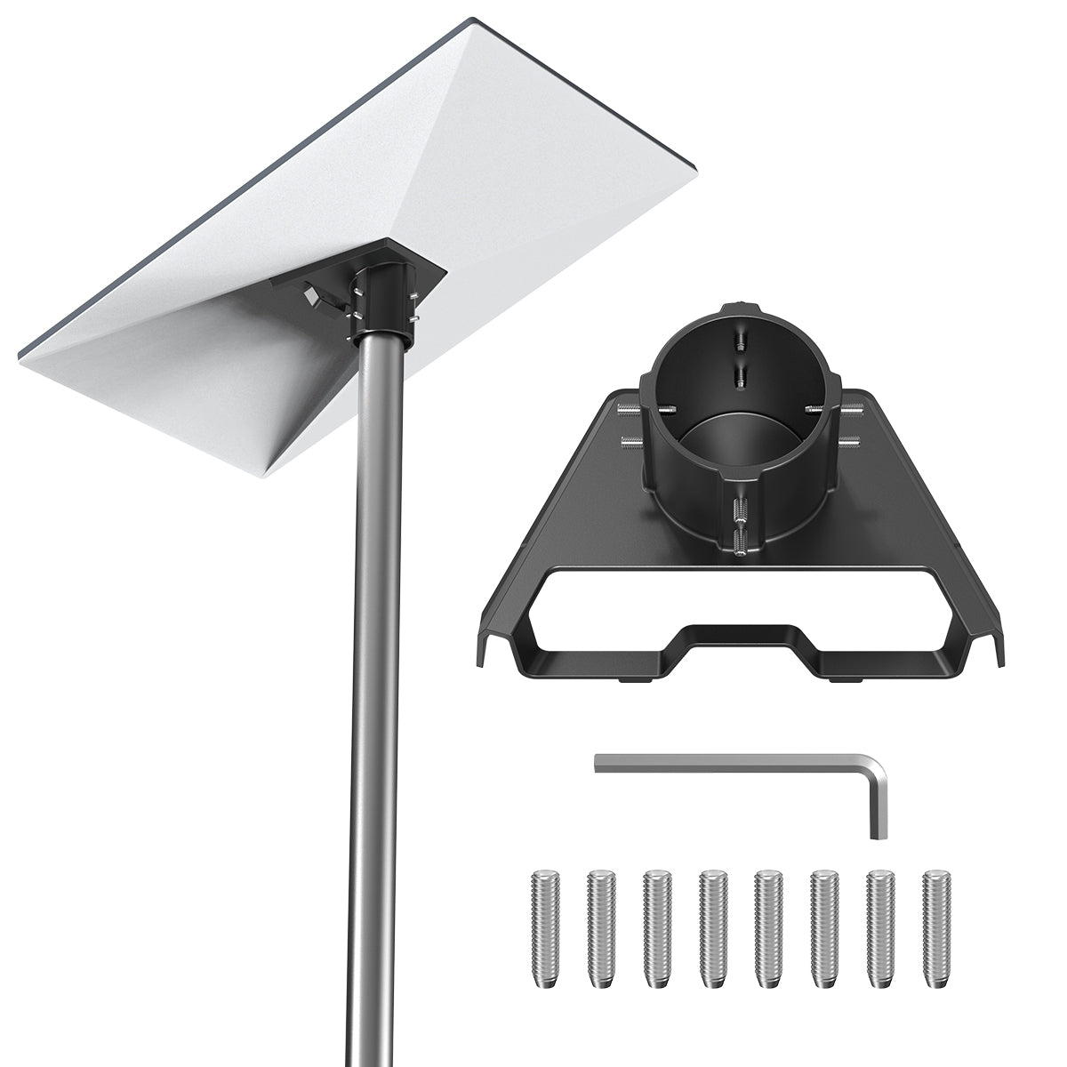 Long Wall/Roof Mount with Pipe Adapter For Gen3 – XTAR-LINK